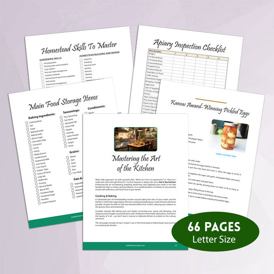 Homestead Handbook - Beginner's Guide To Homesteading – Gubba Homestead